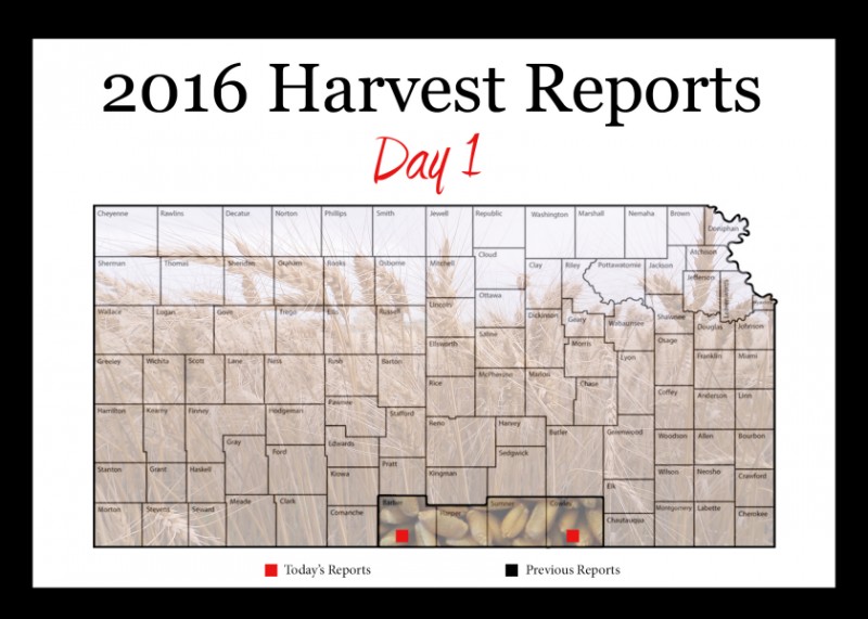 Day 1, Kansas Wheat Harvest Report | Kansas Wheat | Leaders in the ...