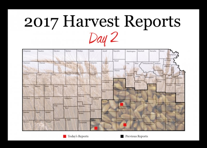 Harvest Report, Day 2 | Kansas Wheat | Leaders in the adoption of ...